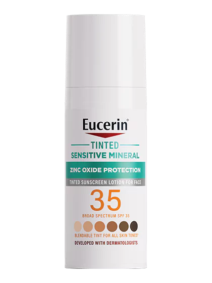 Eucerin® Sun Tinted Sensitive Mineral Face